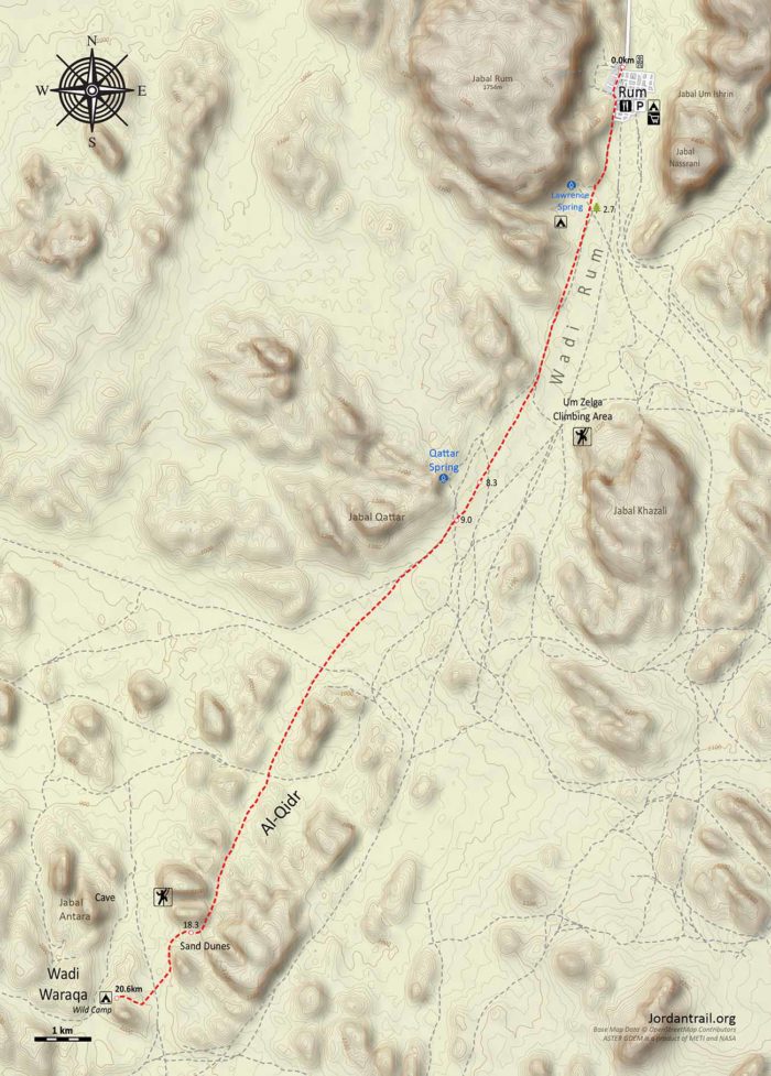 804: WADI RUM TO WADI WARAQA – Jordan Trail